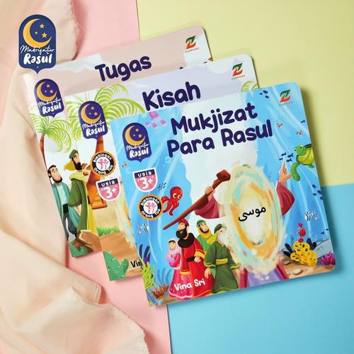 Promo Makrifatur Rasul : isi 3 Buku Anak Mengenal Ulul Azmi, Tugas ...