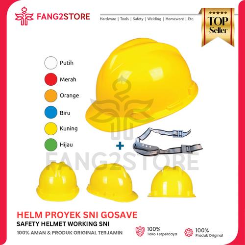 Jual Helm Safety Proyek SNI V Gard Gosave Warden Lokal / Safety Helmet ...