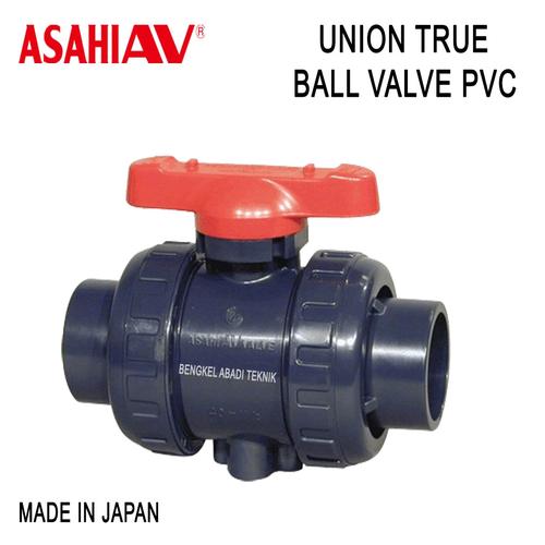Jual ASAHI BALL VALVE TRUE UNION PVC DN 40 (1,5") TYPE JIS 21 - Jakarta ...