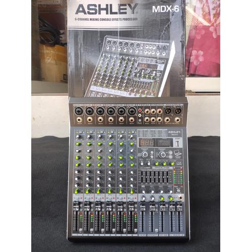Jual MIXER AUDIO ASHLEY MDX6/MDX 6 6CH USB-BLUETOOTH-RECORDING MIXER ASHLEY 6 CHANEL - Kota ...
