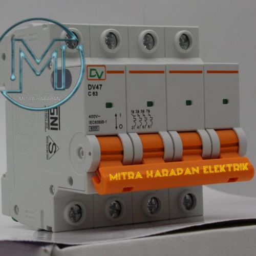 Jual mcb 6/10/16/20/25A 4phase 6ka SNI DV original mcb rumah mcb panel SNI - 20 - Jakarta Barat ...