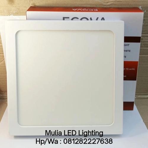Jual Ecova Downlight/DL Panel light Outbow Kotak 18 Watt - 3000K ...