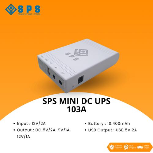 Promo SPS DC UPS MINI CONNECT 103A PORTABLE POWER BANK LITHIUM BATTERY ...