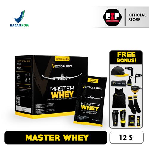 Jual MASTER WHEY VECTORLABS 12 SACHET 12 SUSU PROTEIN CONCENTRATE ...