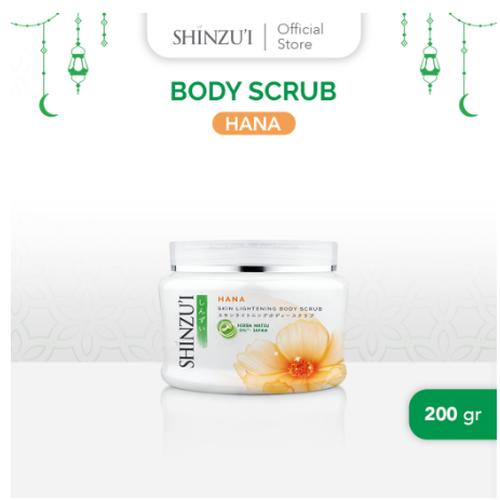 Promo Shinzui Hana Skin Lightening Body Scrub 200g - Kota Surabaya ...