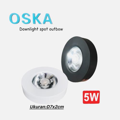 Jual Lampu Downlight Outbow Led 5 wat 220V/Oska Downlight spot led 5 ...