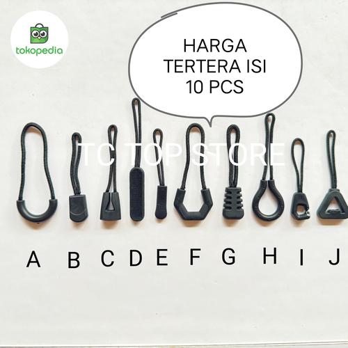 Jual Puller Tali Resleting Zipper Buckle Aksesoris Tas Jaket Celana ...