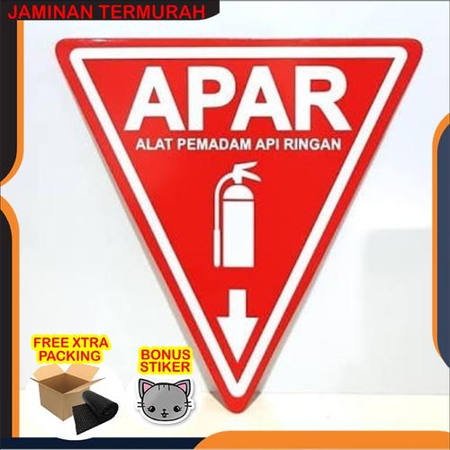 Jual Terlaris Sign Rambu APAR 35x35 cm. Plat acrylic. Rambu Alat ...
