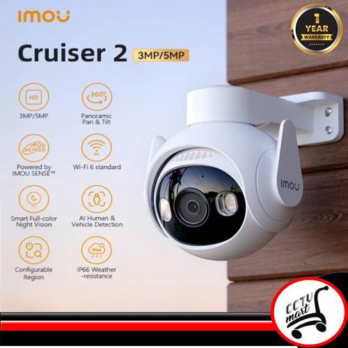 Jual Imou Smart IP Camera Cruiser 2 3MP Image Smart Full-Color Night ...