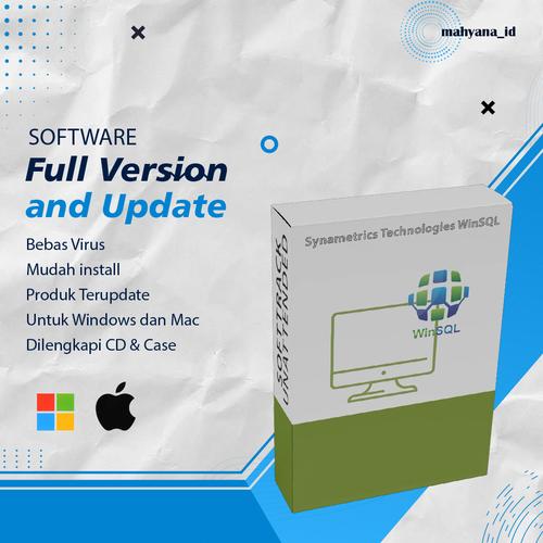 Jual Synametrics Technologies WinSQL 18 win - Kab. Bogor - Indo Soft ...
