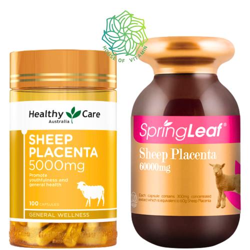 Jual Healthy Care Sheep Placenta 5000mg 100 Capsules Springleaf 120 Kapsul - SpringLeaf 120c ...