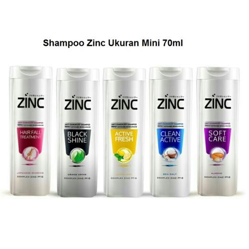 Jual Zinc Shampo 70ml/ Zinc Botol Ukuran Mini - Clean Active - Kab ...