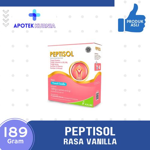 Jual PEPTISOL RASA VANILLA 189GR / SUSU DENGAN PROTEIN TINGGI DALAM ...