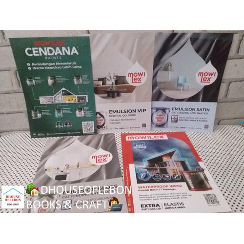 Jual Katalog Brosur Pamflet Cat MOWILEX - Isi 5 lbr - Jakarta Selatan ...