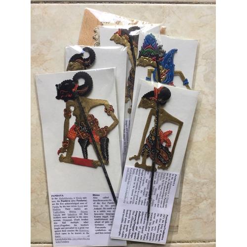 Jual Wayang Kulit Mini 10 cm Wayang terbuat dari kulit kambing asli ...