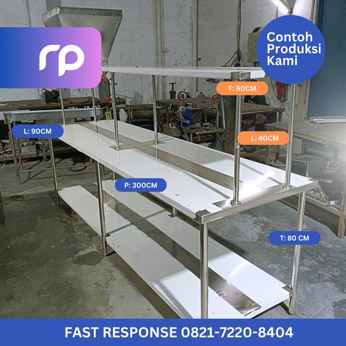 Jual Meja Stainless Steel Custom Working / Preparation Table - Kota ...