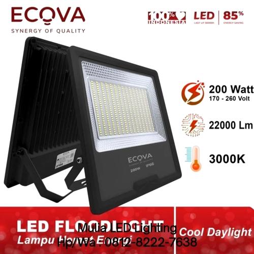 Jual Ecova LED Flood light/ Lampu Sorot 200 Watt - Jakarta Pusat ...