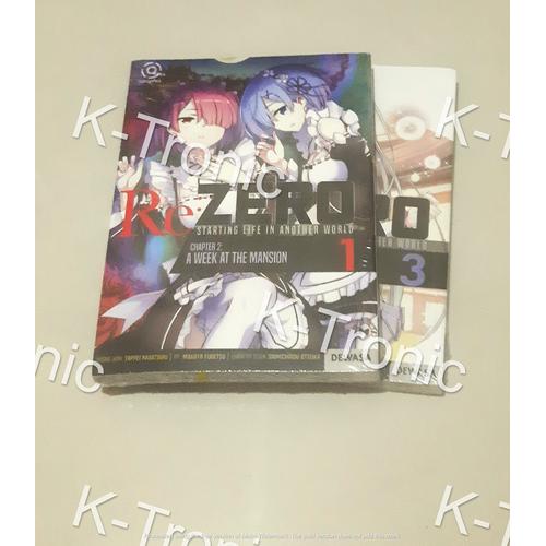 Jual NEW SEGEL MANGA KOMIK TERJEMAHAN - RE ZERO - CHAPTER 2 VOL 1 & 3 - BUNDLE / CABUTAN - Ch 2 ...