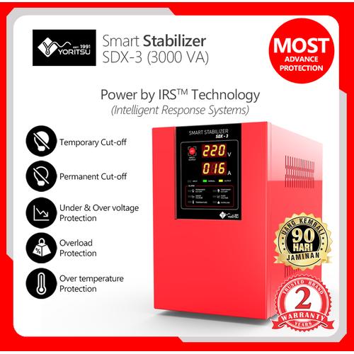 Jual Stavol Listrik SDX 3 kVA ( Single Phase ) - Paket Lengkap - Kab ...