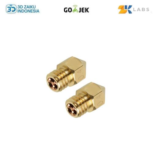 Jual ZKLabs MK8 CHT Brass Nozzle High Speed Flow Upgrade - 0.6 mm - Jakarta Barat - 3D Zaiku ...