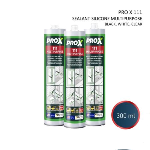Jual Lem Sealant Pro-x 111, Silicone Sealant Lem Kaca Brand Avian Pro-x - Black/Hitam - Kota ...