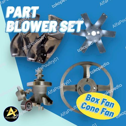 Jual BALING - BALING FULL SET BLOWER BOX FAN/CONE FAN 50 Inch. - Kab ...