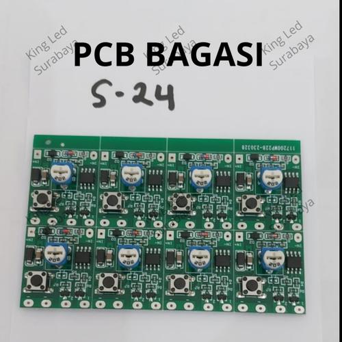 Jual Modul LED Running S24 7 Mode 12V PCB Module BK-S24 Manual Otomatis ...