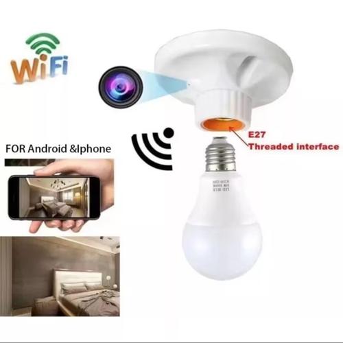 Jual Camera Mini Model Fitting Lampu Kamera Tersembunyi LookCam ...