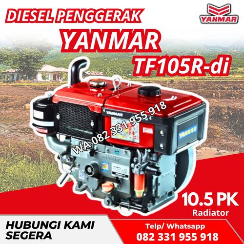 Jual Diesel Penggerak YANMAR TF 105 R-di Mesin Diesel Yanmar 10.5 HP 10.5PK Radiator - Yanmar ...
