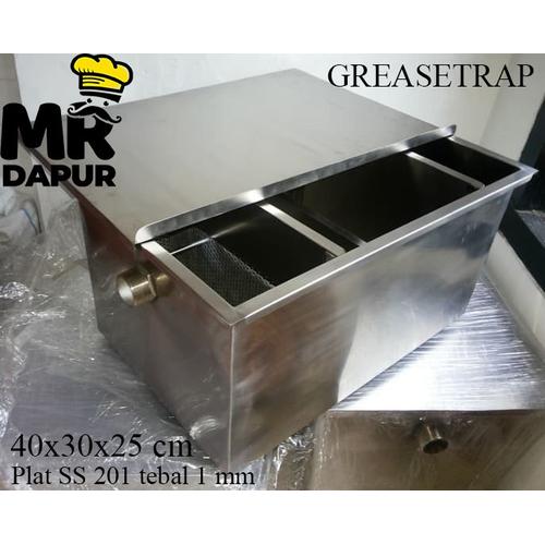 Jual Grease Trap untuk Sink / saringan Lemak 40x30x25 stainless stell - Kota Semarang - Mr Dapur ...