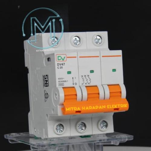 Jual mcb 32/40/50/63A 3phase 6ka SNI DV original mcb rumah mcb panel SNI - 63 - Jakarta Barat ...