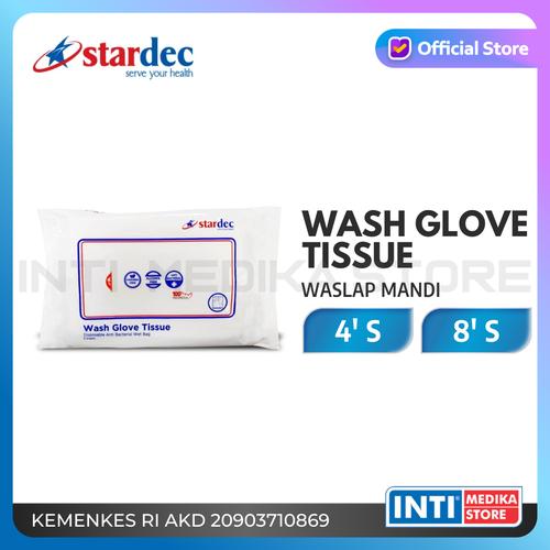 Promo STARDEC - WashGlove Wash Glove Wipes | Tissue Mandi Was Lap - Isi ...