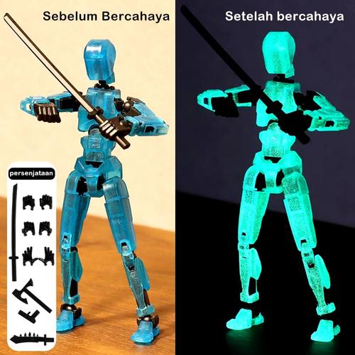 Jual 3D PRINT / Articulated / character / figure / dummy titan 13 ...