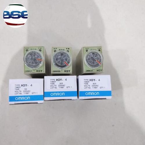 Jual MINI Timer Omron H3Y-4 / H3Y4 Delay Timer Relay 5S 30S 60S + socket - 5S - Jakarta Selatan ...
