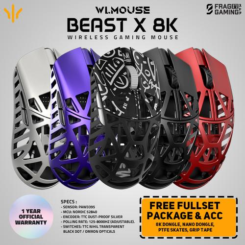 Jual WLMouse Beast X 8K Wl Mouse BeastX Wireless Gaming Mouse Wlmousebeastx8k beastx8k - Jakarta ...