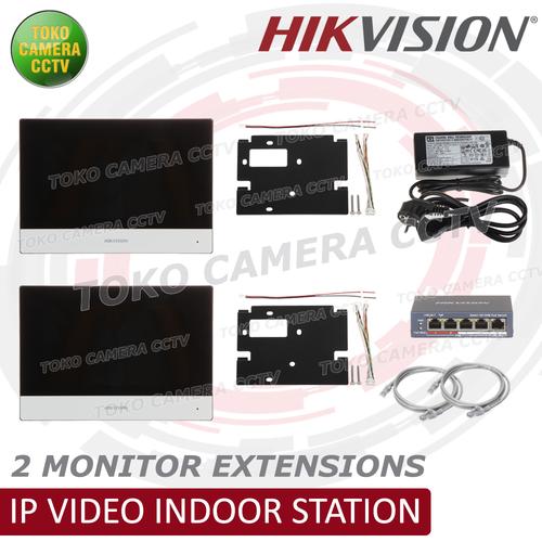 Jual HIKVISION EXTENSIONS MONITOR IP VIDEO INTERCOM 2 LAYAR - Jakarta ...