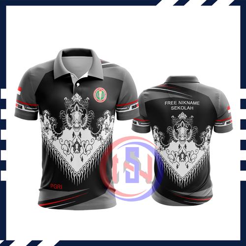 Jual Baju PGRI Kaos Baju Jersey PGRI Full print Baju Batik Pria PGRI ...
