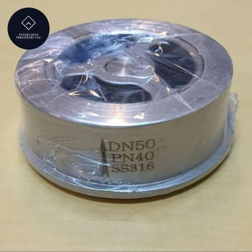 Jual Wafer Disco Check Valve DCV Stainless 316 PN40 1" Inch DN25 ...