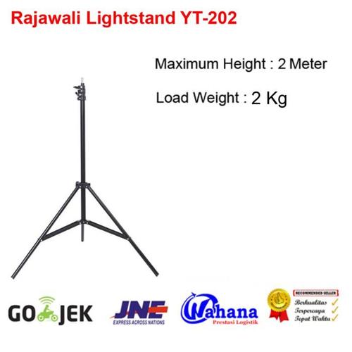 Jual Rajawali Light Stand Murah 2Mtr - YT-202 - For Flash,LED, Lampu ...