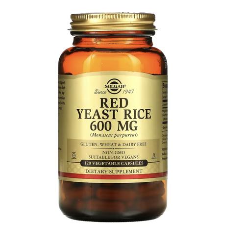 Jual Solgar, Red Yeast Rice, 600 mg, 120 Vegetable Capsules - Kab ...
