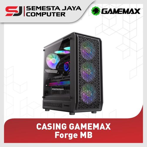 Jual Casing PC Gamemax Forge MB M-ATX ARGB 4FAN - Casing Only - Kab ...