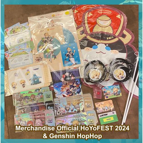 Jual [READY OFFICIAL 2024] Merchandise Freebies Genshin Honkai Star ...