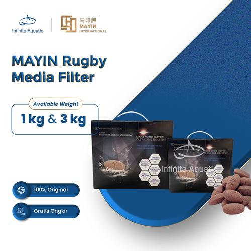Jual Mayin International Rugby Media Filter Rumah Bakteri 1 kg - Kota ...