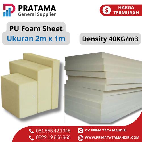 Jual Polyurethane Foam Sheet PU Foam / PU Board Peredam Suara Ukuran ...