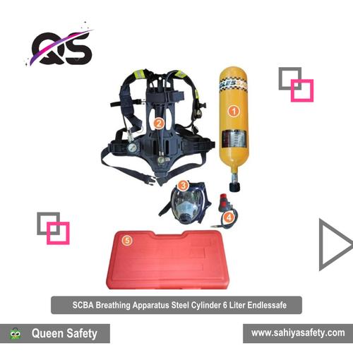 Jual SCBA Breathing Apparatus Steel Cylinder 6 Liter Endlessafe 300 Bar ...