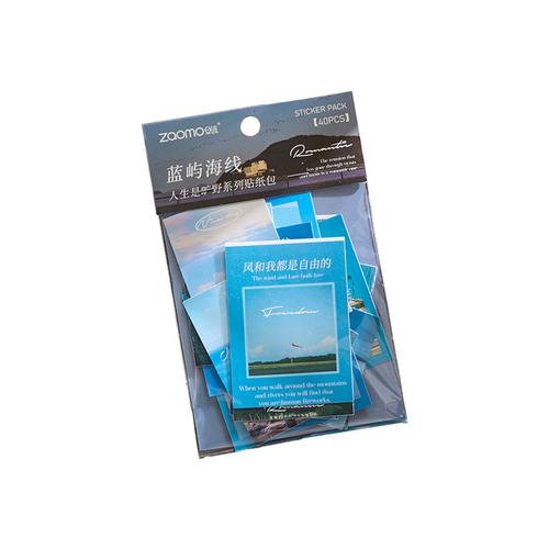 Jual (8AD) sticker pemandangan alam gunung sunset scenery pantai beach ...
