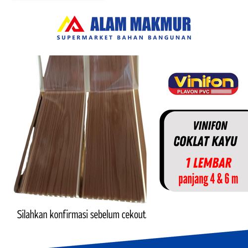 Jual Vinifon plafon pvc panjang 4 dan 6 meter glossy - 6 Meter - Kab ...