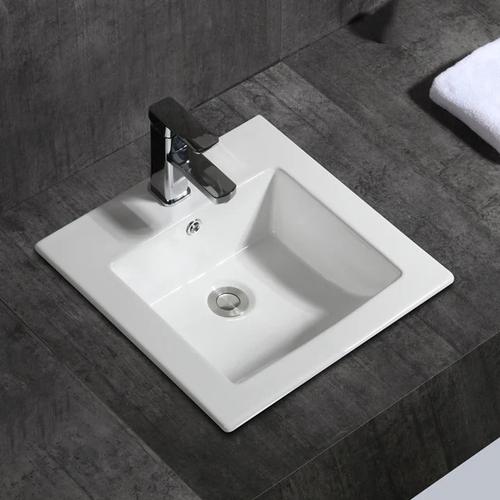 Jual Wikea K 3041 Wastafel Keramik Putih Tanam Meja / Wastafel Cuci ...