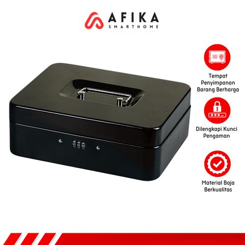 Promo Brankas Mini Petty Cash TAFF Bahan Baja Tahan Api Box Penyimpanan ...