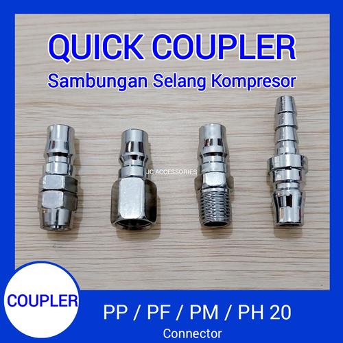 Jual QUICK COUPLER PF 20 PH 20 PM 20 PP 20 CONNECTOR ANGIN SAMBUNGAN ...